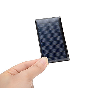 uxcell 5Pcs 5V 70mA Poly Mini Solar Cell Panel Module DIY for Light Toys Charger 80mm x 45mm