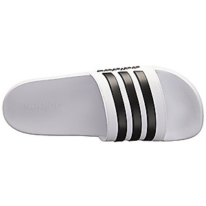 adidas Men's Adilette Shower Slides White/Core Black/White 13
