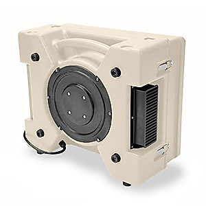 B-Air AP-450 Max Professional Grade Air Purifier Scrubber for Household Use, 450 CADR, Water Damage Equipment, Eggshell White