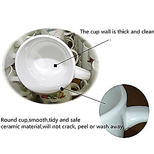 Best Friends gift - I speak Fluent Friends Quotes Coffee Mug - Funny Quote Mug Coffee Tea Cup (11oz)