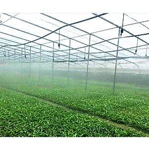 Irrigation Fittings Kit Drip Barbed Tubing Connectors for 1/4 Inch Tube, Flower Pot Garden Lawn 280 Pcs ( Elbows, End Plug, Straight Barbs, Tees, 4-Way Coupling (1/4" Irrigation Fittings Kit, Black)