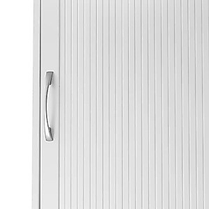 Teamson Home Newport Wooden Storage Cabinet, White Space Saver