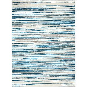 Nourison Jubilant JUB04, 4' x 6', Blue