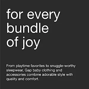 GAP Baby Girls' Playtime Favorites Logo Full Zip Hoodie Hooded Sweatshirt