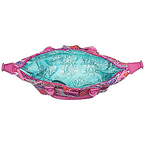 Vera Bradley Women's Cotton Hadley Satchel Purse, Modern Medley, One Size