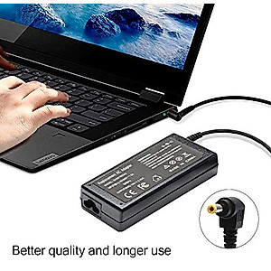 65W Laptop AC Adapter for Acer-Aspire E15 ES1 E1 E5; E1-571 E5-575G E1-510P E1-521 E3-111 E5-511P E5-521 E5-522 E5-551 E5-571 E5-573G ES1-111M ES1-411 ES1-511 ES1-521 ES1-531 E1-572-6870