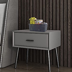 CadineUS 4-Pack Plastic Storage Baskets, Woven Storage Basket Bins