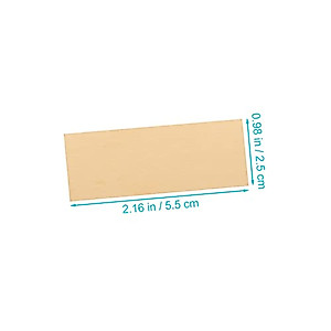 MUSISALY 5 Pairs Zinc Sheet Copper Sheet Anode for Zinc Plating Experimental Electroplating and Nickel Anode Zinc Electrode Strip Zinc Anode DIY Battery Electrode Strip for Gasket Plate