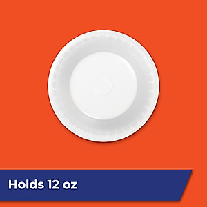 Hefty Everyday Soak-Proof Foam Bowls, 12 Ounce, 50 Count