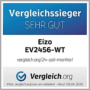 EIZO FlexScan EV2456FX-BK 24.1" WUXGA LED LCD Monitor
