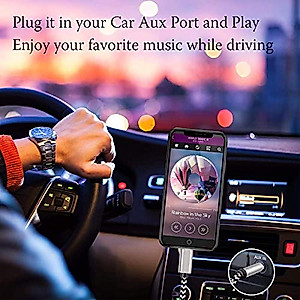 [Apple MFi Certified] iPhone to 3.5mm Car AUX Stereo Audio Cable (3FT/1M), Lightning to 3.5mm Nylon AUX Adapter Compatible with iPhone 14/13 Pro/12/11/XS/XR/X 8 7/iPad to Home Stereo/Speaker/Headphone