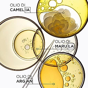 KERASTASE Elixir Ultime L'Huile Original Hair Oil | Hydrating Oil Serum Creates Frizz-Free Shiny Hair | With Argan Oil, Camellia Oil & Marula Oil | For All Hair Types | 3.4 Fl Oz