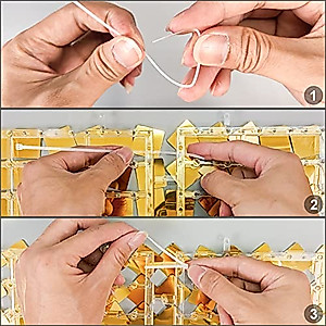 24 Panels Shimmer Wall Backdrop, UNIIDECO 24 Pieces Fiesta Decoration Large Sequin Wall Panels, Birthday Baby Shower Wedding Event Party Decor Shine Curtains, Advertising Signs Home Decor (Gold)