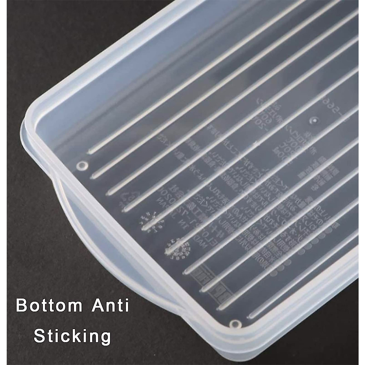 2 Pack-Bacon Keeper, Bacon Container Deli Meat Saver Cheese Cold Cuts Plastic Food Storage Containers with lids for Refrigerators,Lunch Box Christmas Cookie Holder Meal Prep Container