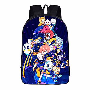 WANHONGYUE Undertale Game Image Printing Backpack Rucksack Packsack School Bag for Student Boys and Girls /24
