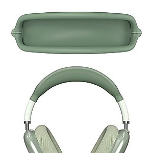 Geekria Silicone Headband Cover Compatible with AirPod Max Headphone, Headband Protector/Headband Replacement Easy DIY Installation No Tool Needed (Green)