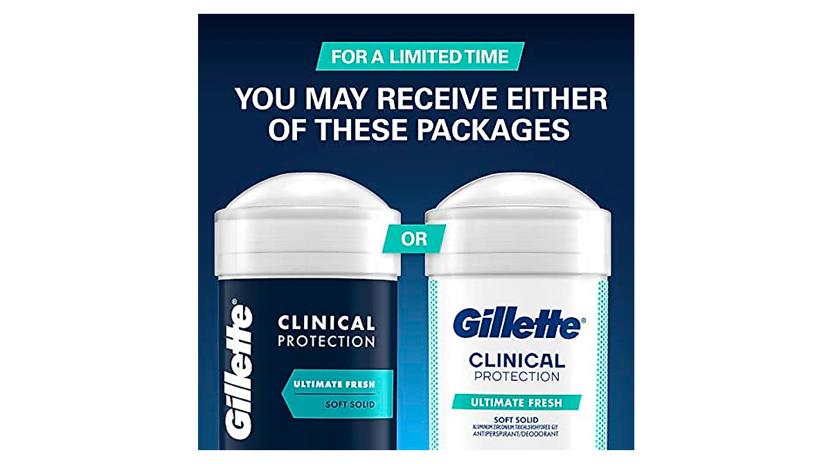 Gillette Men’s Clinical Strength Antiperspirant 72-Hour Protection