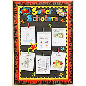 Teacher Created Resources Superhero Funtastic 4" Letters Combo Pack (TCR5845)