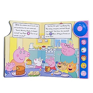 Peppa Pig - Ding! Dong! Let's Play! Doorbell Sound Book - PI Kids (Play-A-Sound)