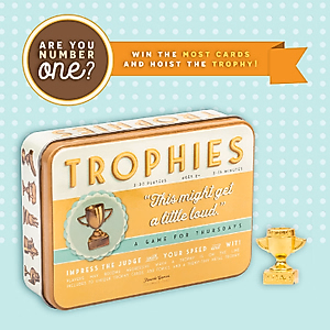 Trophies Card Game - Quick and Simple Word Party Game for 2-30 Players