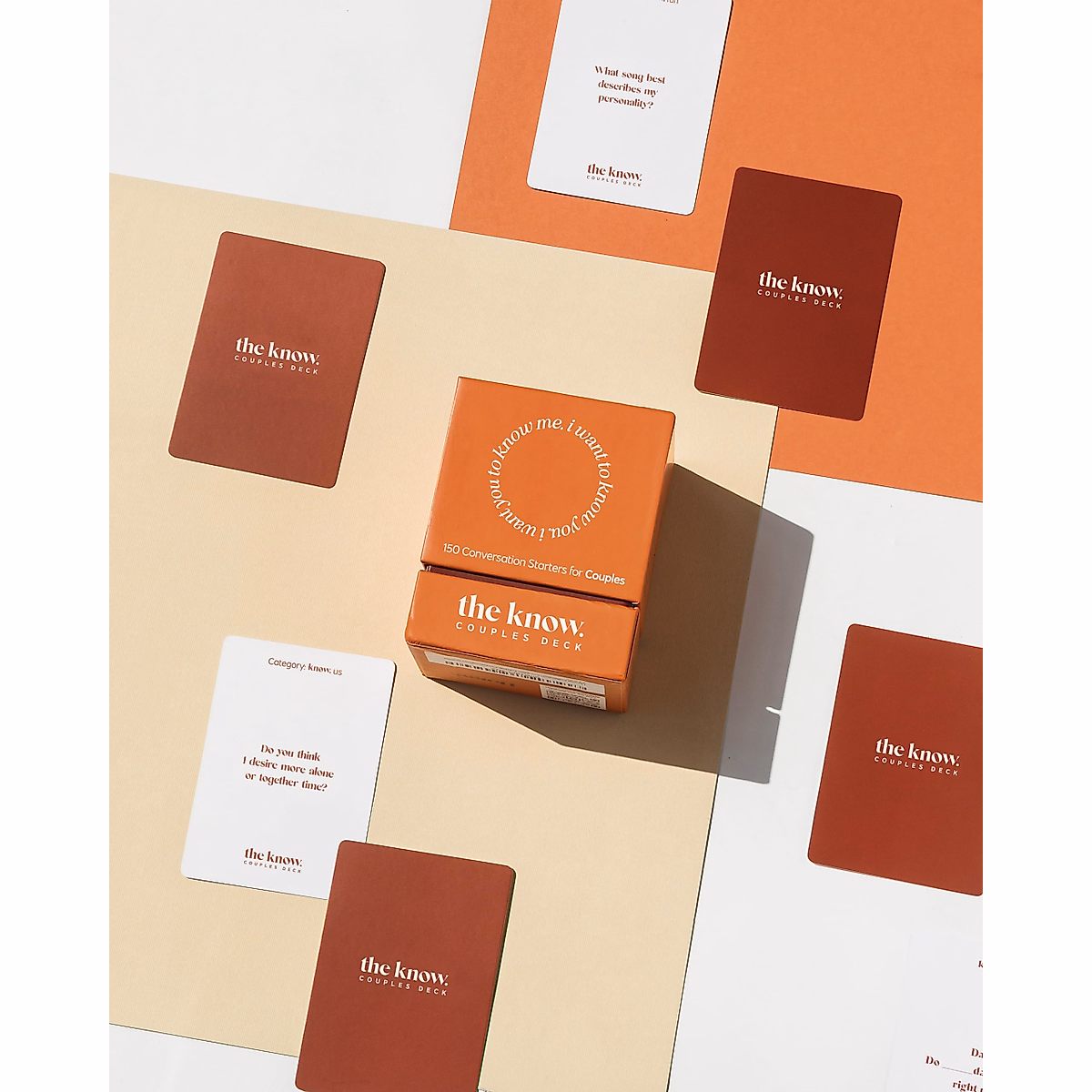 I Know Collection Relationship Cards for Couples – Thoughtful Couple Questions Cards – Get to Know Each Other Love Card Game - Date Night Questions with Premium Cardstock Cards – 150 Fun Questions