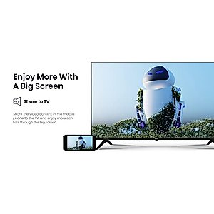Hisense A4 Series 40-Inch Class FHD Smart Android TV with DTS Virtual X, Game & Sports Modes, Chromecast Built-in, Alexa Compatibility (40A4H, 2022 New Model)