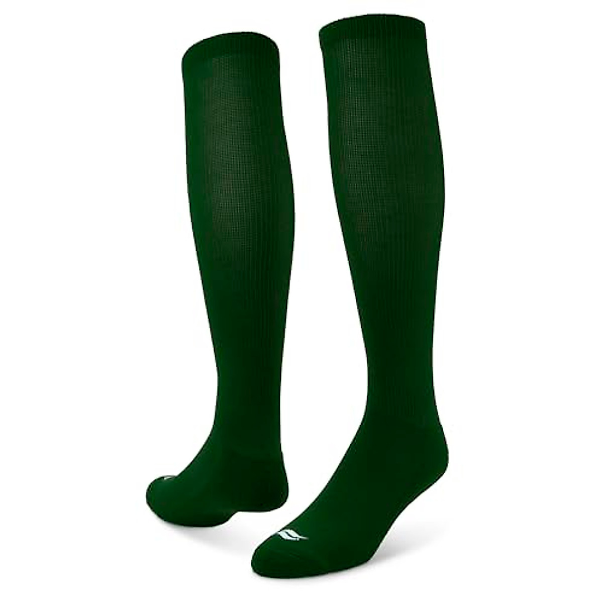 Sof Sole All Sport Over-the-Calf Team Athletic Performance Socks (2 Pair), Small, Forest Green