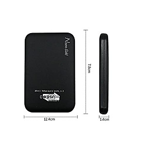 SOLUSTRE 2pcs Portable External Hard Mobile Hard Drive External Hard Drive usb3. 0 Hard Disk Drive USB 3.