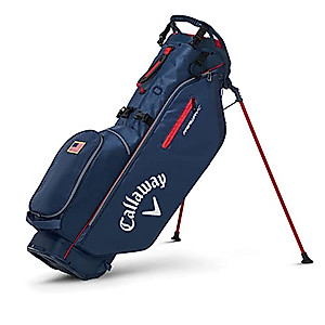 Callaway Golf Fairway C Golf Bag (Fairway C, Navy/Red/USA)