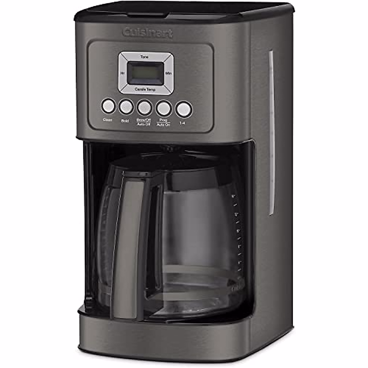 Cuisinart DCC-3200BKSP1 Perfectemp, 14 Cup Progammable with Glass Carafe Coffee Maker, Black Stainless Steel