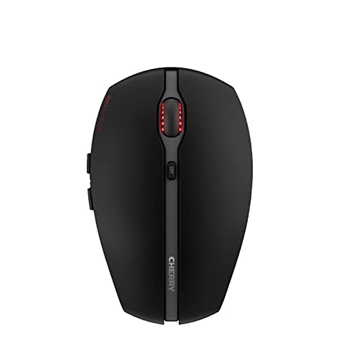 Cherry Gentix Wireless Keyboard and Mouse Set Combo for Desktop - Full Size for Computer Desktop or Laptop at The Office or at Home - Silent, Quiet Keystrokes with an Ergo Build - Black