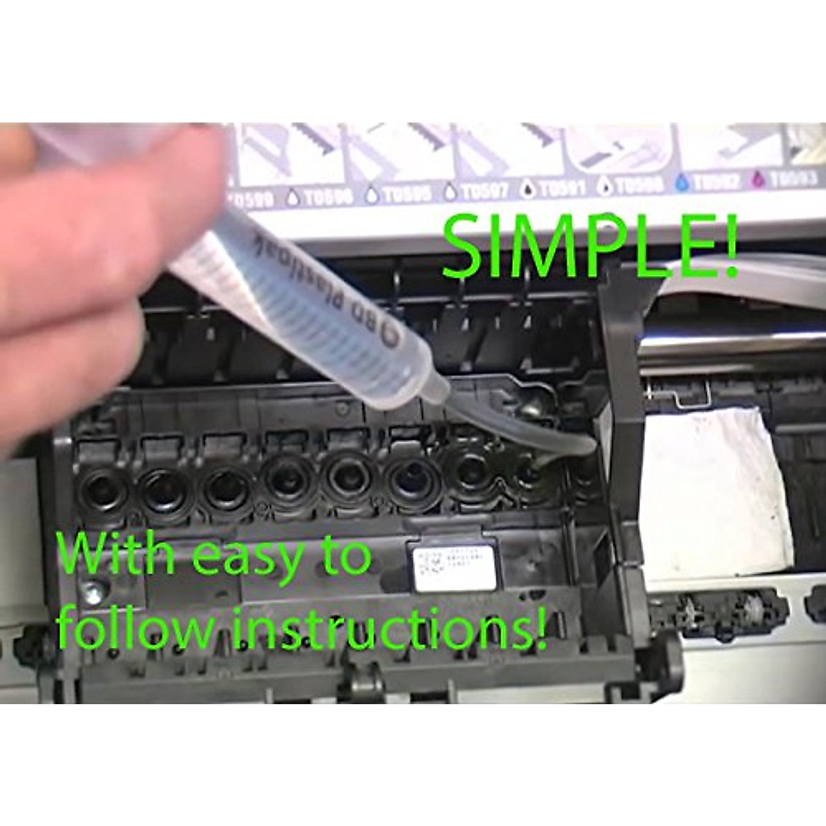 Majic Bullit Print Head Cleaner and Unblocker Kit - 2 Bottle Kit (MB02BK)