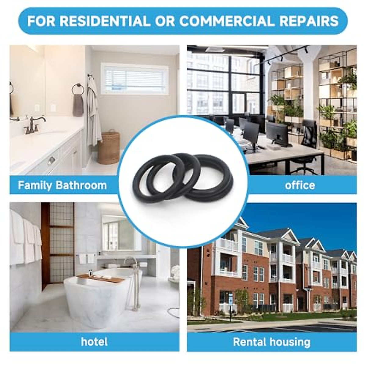 (4Pcs) RP37021 O-Rings for Delta Victorian Faucets Compatible Seal Rings