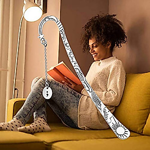BAUNA Semicolon Bookmark Sign of Hope Jewelry Suicide Awareness Strength in Mental Health Inspiration Gift (Semicolon Bookmark)