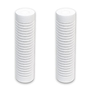CFS – 2 Pack Universal Fine/Normal Sediment Water Filter Cartridges Compatible with AP110 Models, AO-WH-PREV-R2 – Remove Bad Taste & Odor – Whole House Replacement Filter Cartridge – 5 Micron