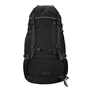 Mountain Warehouse Ventura 40L Backpack Black