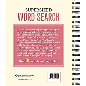 Brain Games - Large Print Word Search