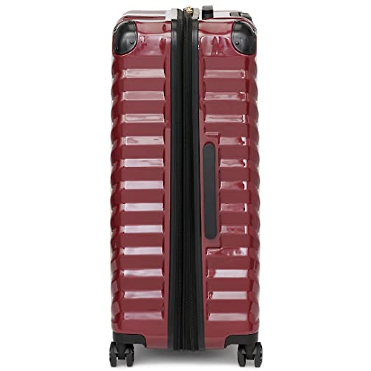 Karl Lagerfeld Paris Women's Suitcase Spinner Wheels Hardside, Burgundy, One Size