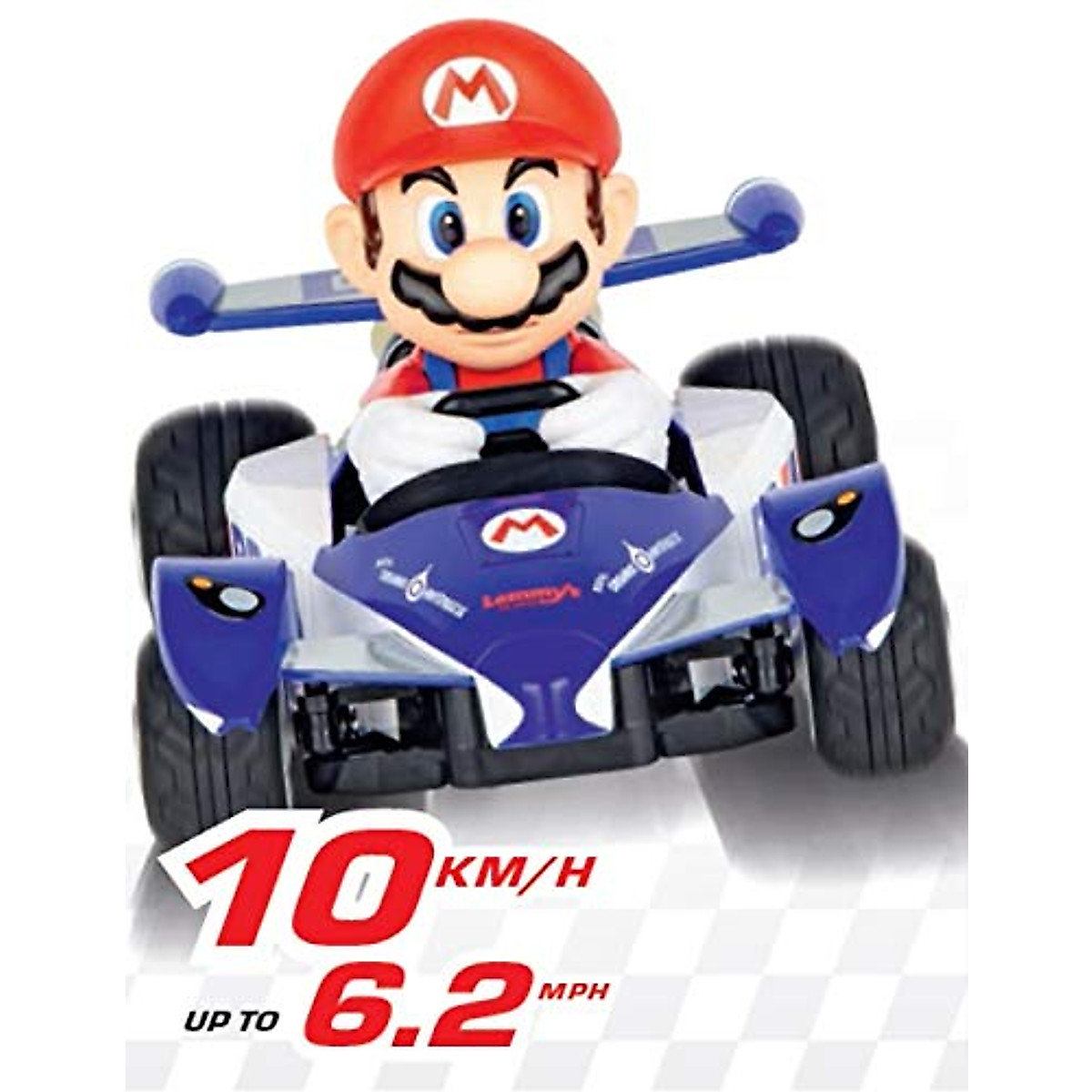 Carrera RC 200990 Mario Kart Circuit Special Racer Radio Remote Control Car - Mario 1:18 Scale