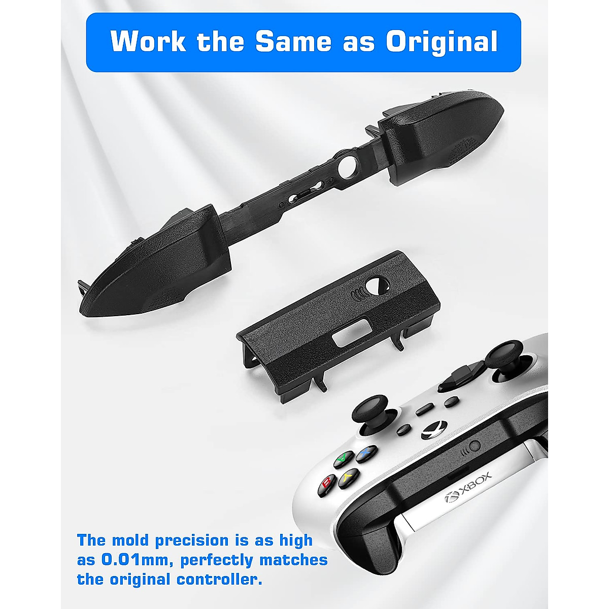 Replacement Lb Rb Bumper Button for Xbox Series X Controller,Replacement Bumper & Thumbsticks for Xbox Series X Controller,LB RB Buttons & Joysticks Replacement Parts for Xbox Series X Controller