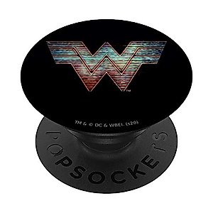 Wonder Woman 1984 Static Logo PopSockets Swappable PopGrip