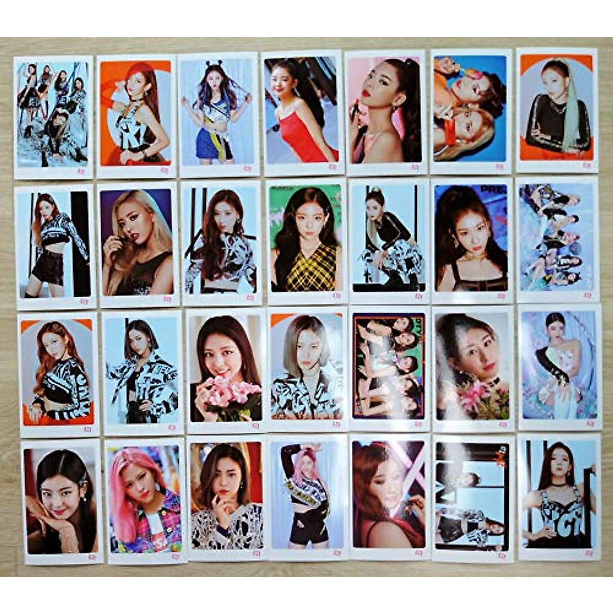 ITZY Photocards 56pcs Set New Version