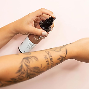 Self Tanner Spray - USA Made with Natural & Organic Ingredients, Fast Drying Spray Tan for Pale Skin, Non Toxic Gradual Tanning Spray, Sunless Tanning Water for Women & Men, Medium to Dark