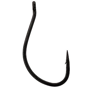 Gamakatsu G-Finesse Drop Shot TGW Smooth Coat Nano Hook, Size 1/0,Black