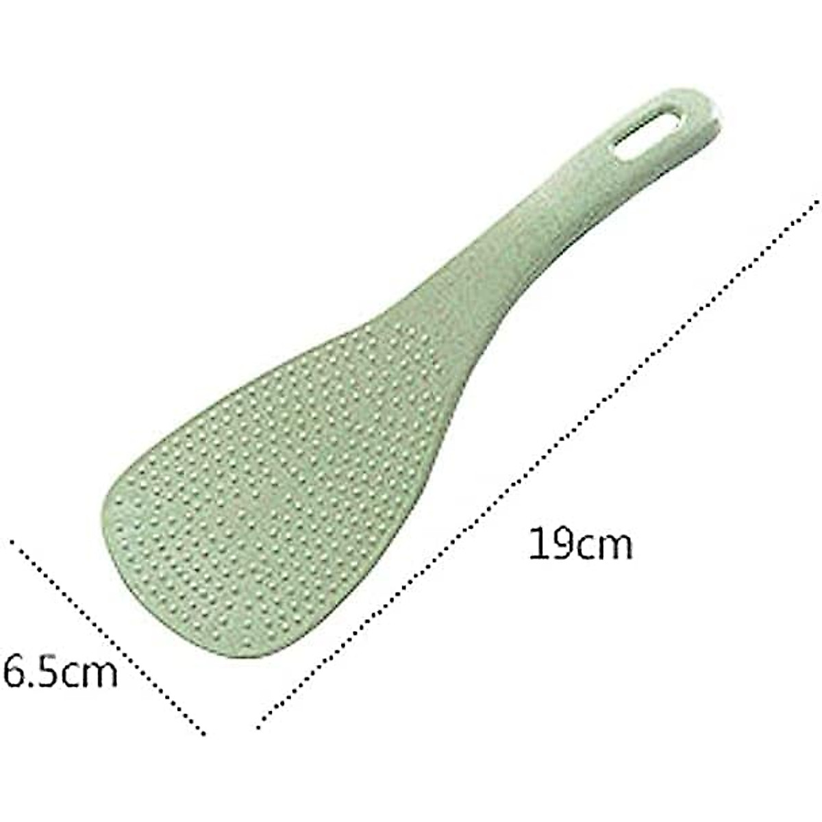 Pink Wheat Straw Rice Paddles, Non-Stick Rice Scoopers Rice Spoons, Cooking Spatulas Creative Dinnerware Kitchen Accessories, Home and Kitchen