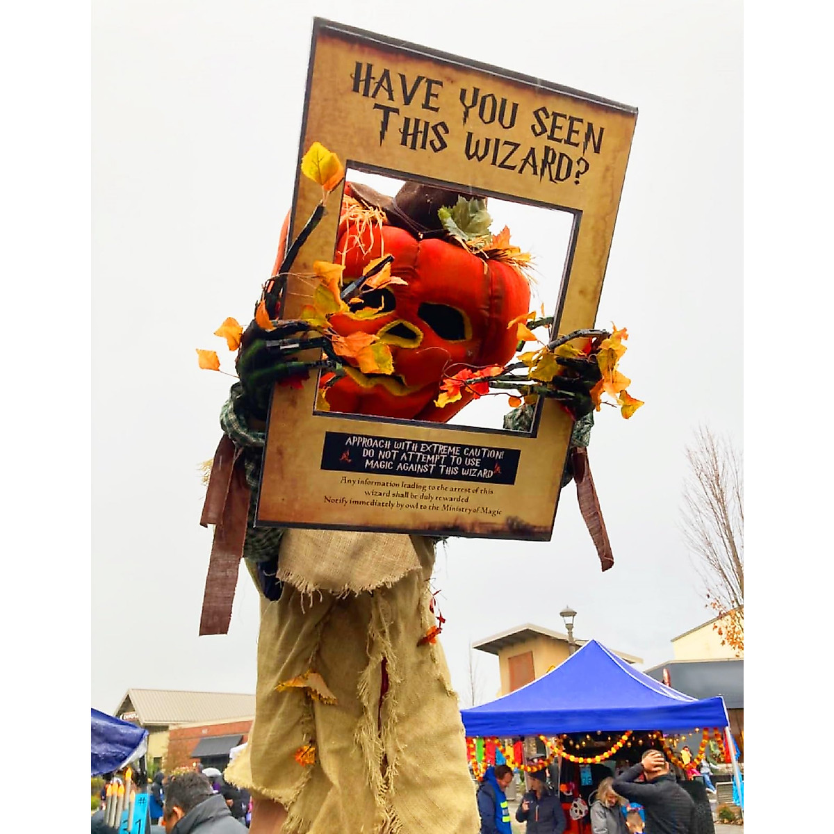 LaVenty Have You Seen This Wizard Photo Booth Prop Wizard Inspired Photo Booth Frame Photo Booth Props for Wizard Theme Party Decorations