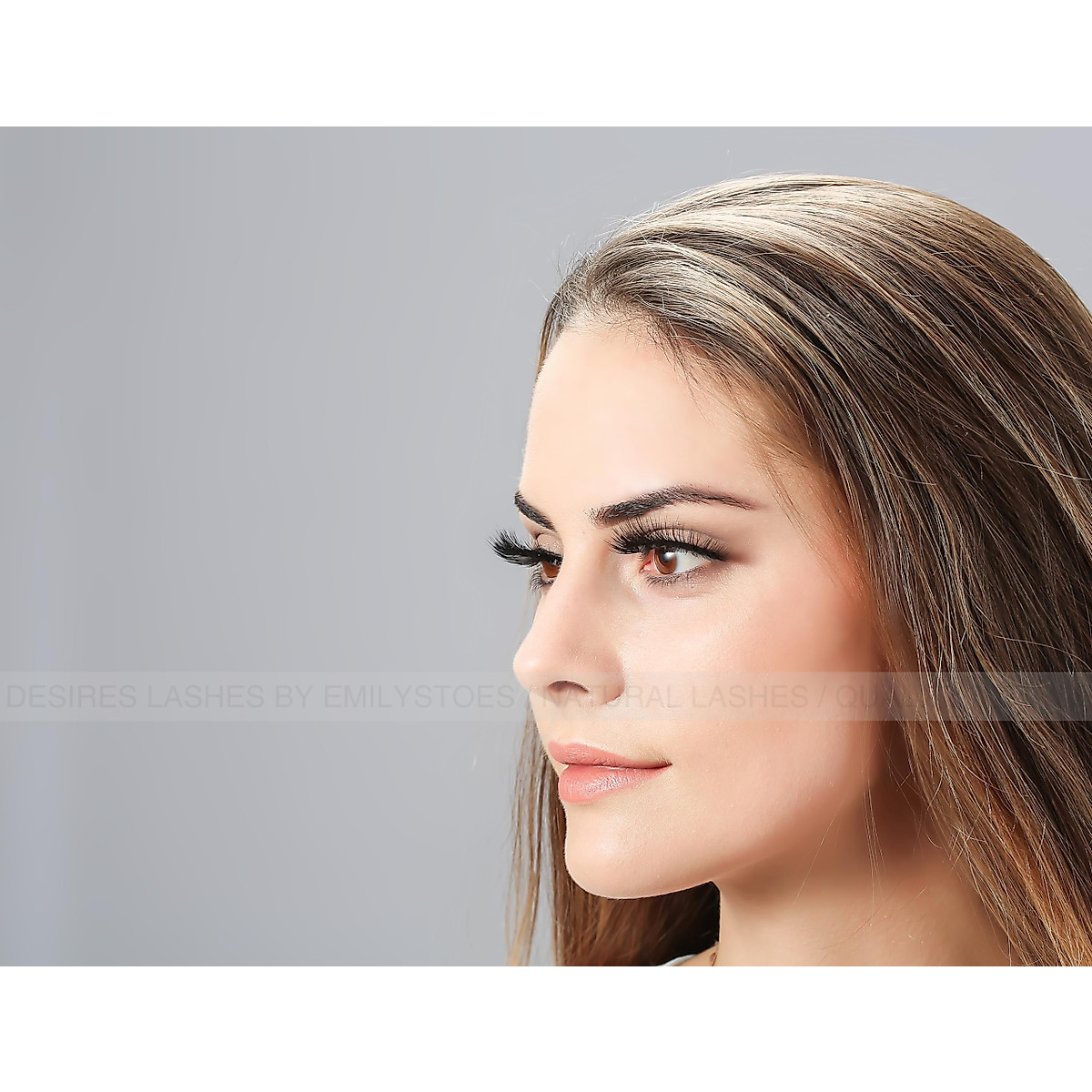 DESIRES LASHES By EMILYSTORES Magnetic Eyelashes 3D Natural Magnet Faux Lashes Multipack 5Pairs, Olivia