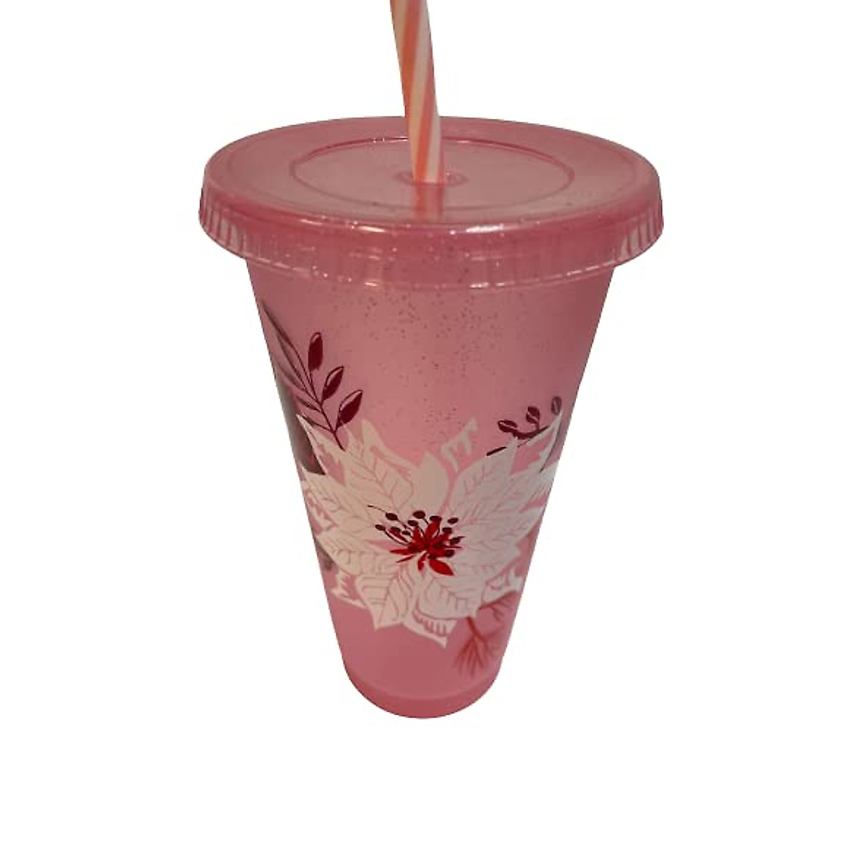 Starbucks Reusable Color Changing 5 Hot Cups - Limited Edition Holiday & Christmas Gift Hot Cups With Lids