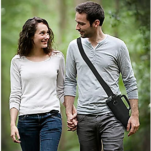 Fitted Sling Bag for Stanley 40 oz Tumbler with Handle, Protective Sleeve Replacement Cover with Shoulder Strap, 40oz Adventure Quencher Cup Accessories (Fits H2.0 FlowState with Straw Lid (Neoprene)