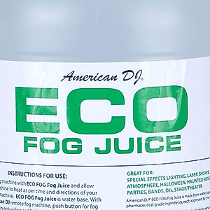 American DJ Eco Fog Gallon Water Based Fog Juice Gallon